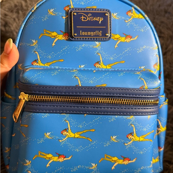 Loungefly | Bags | Loungefly Peter Pan Blue Backpack | Poshmark
